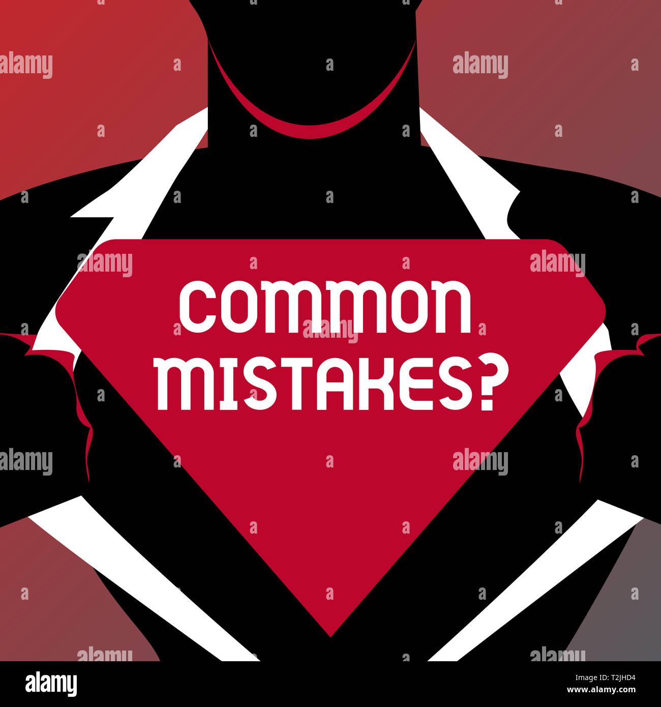 Conceptual hand writing showing Common Mistakes question. Concept ...