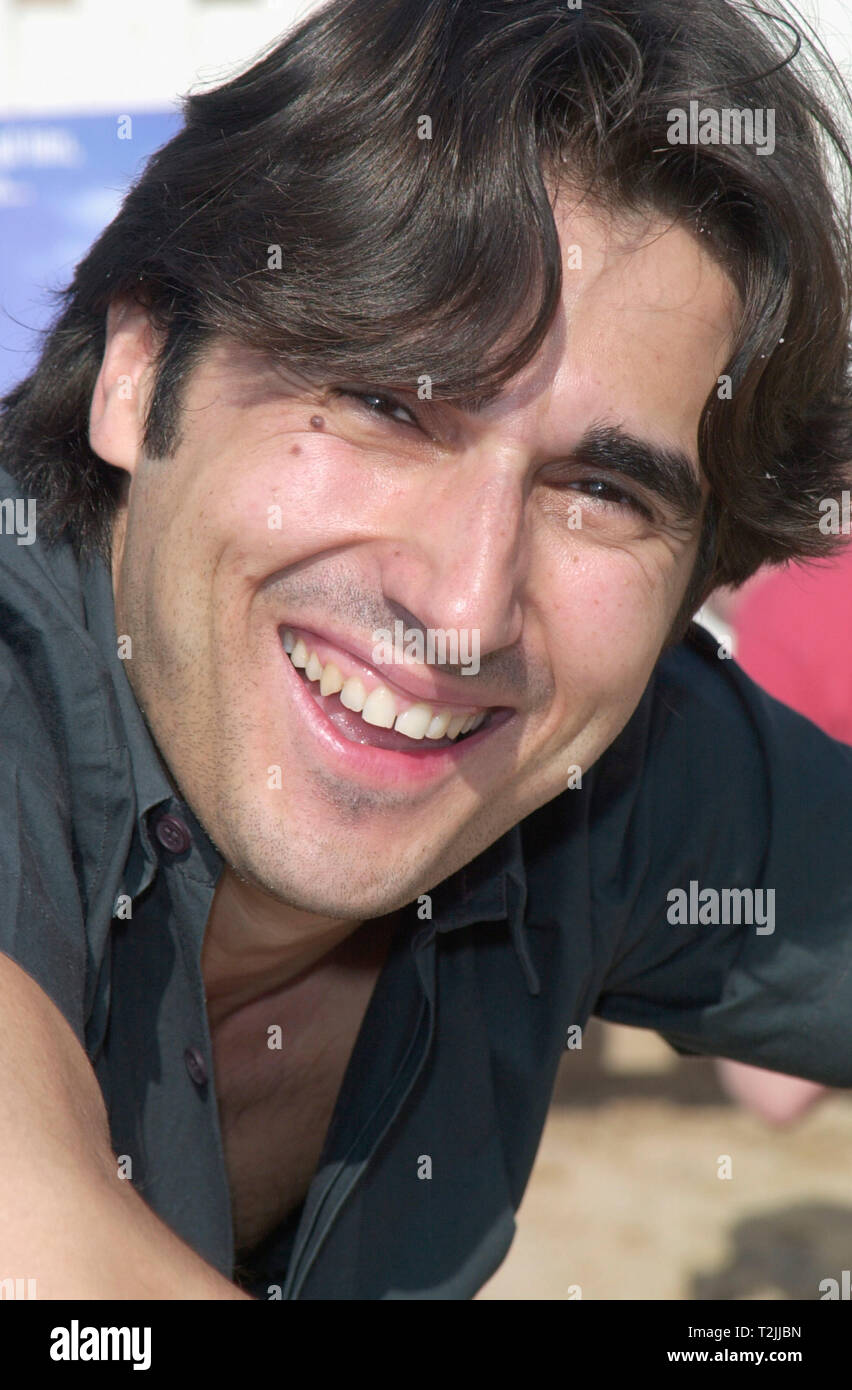 CANNES, FRANCE. May 12, 2000: Australian actor Nick Giannopoulos at the ...