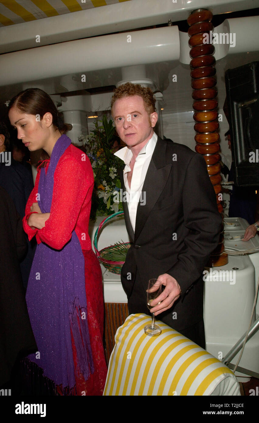 CANNES, FRANCE. May 18, 2000: Simply Red star Mick Hucknell at party ...