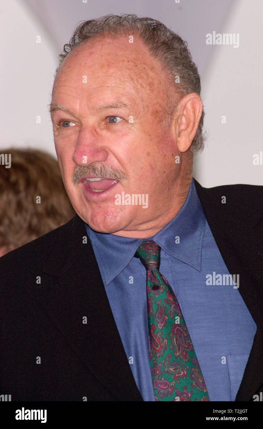 CANNES, FRANCE. May 11, 2000: Actor Gene Hackman at the Cannes Film ...