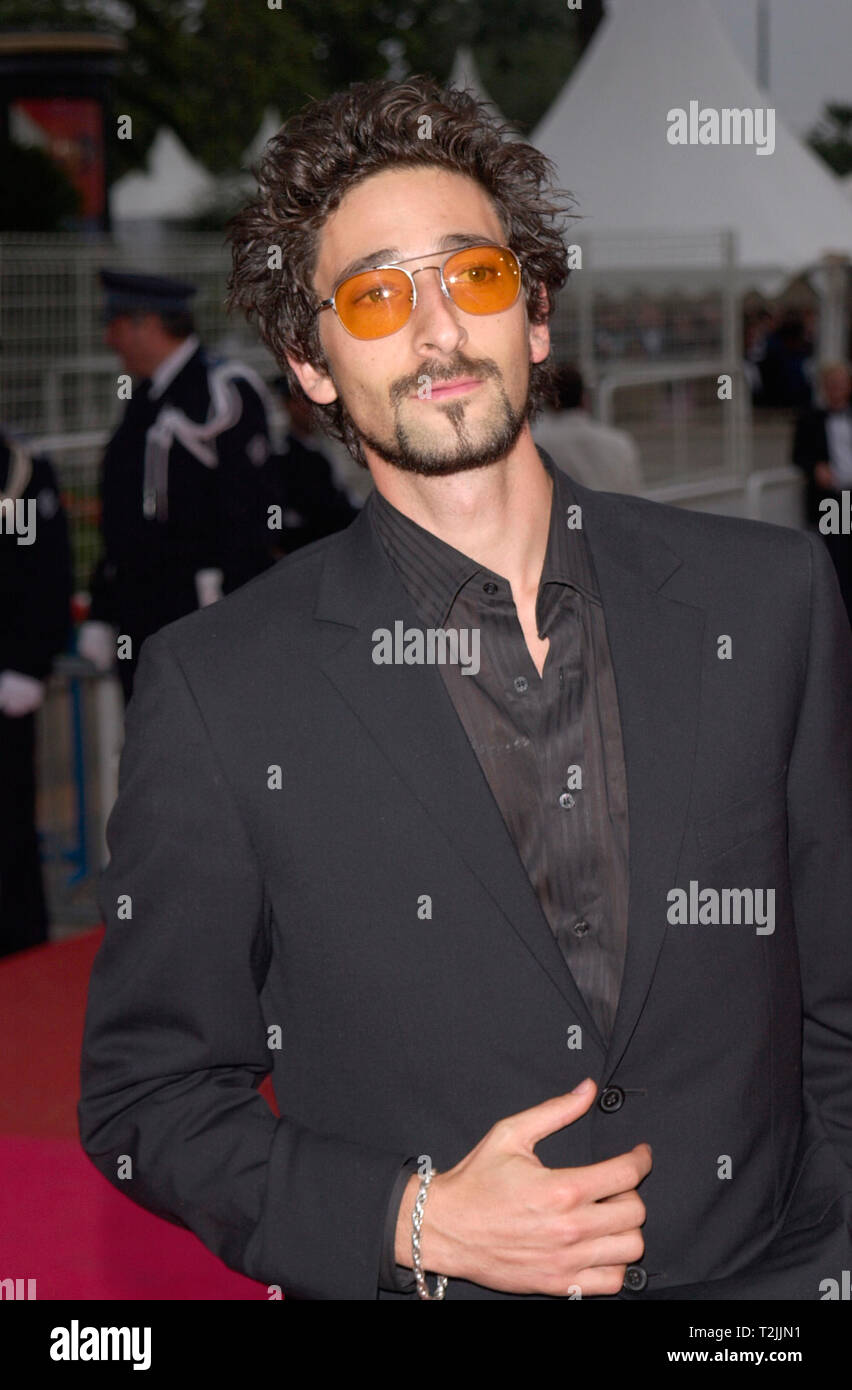 CANNES, FRANCE. May 13, 2000: British actor Adrian Brody at the ...