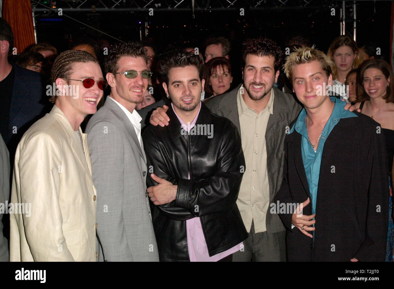CANNES, FRANCE. May 17, 2000: Pop group NSYNC at the Cannes Film ...