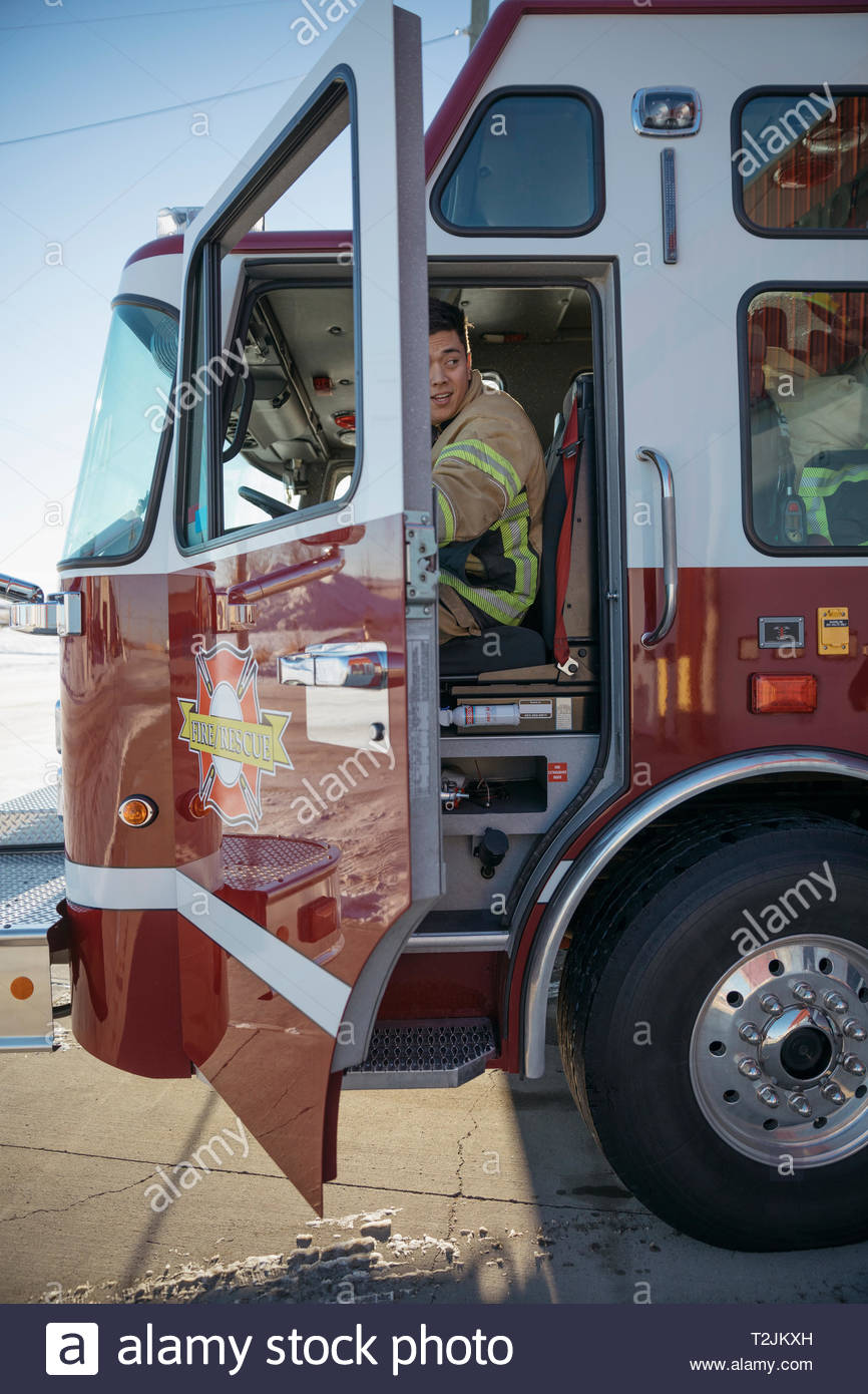 Firefighter working day hi-res stock photography and images - Alamy