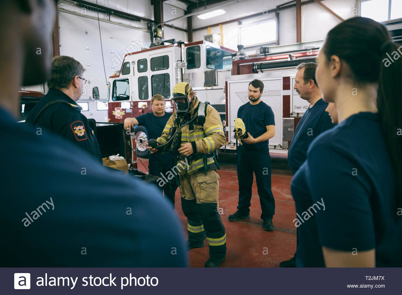 Drill meeting hi-res stock photography and images - Alamy