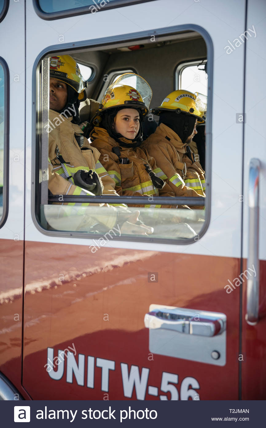 Female firefighter uniform hi-res stock photography and images - Alamy