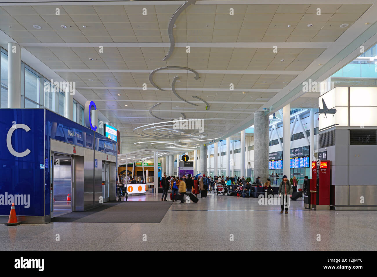 Toronto pearson terminal 1 hi-res stock photography and images - Alamy