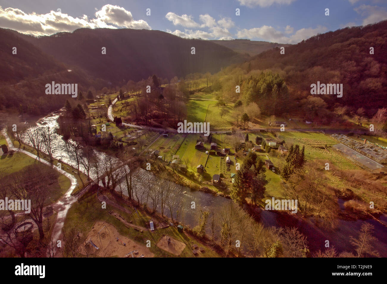 Rur river valley hi-res stock photography and images - Alamy