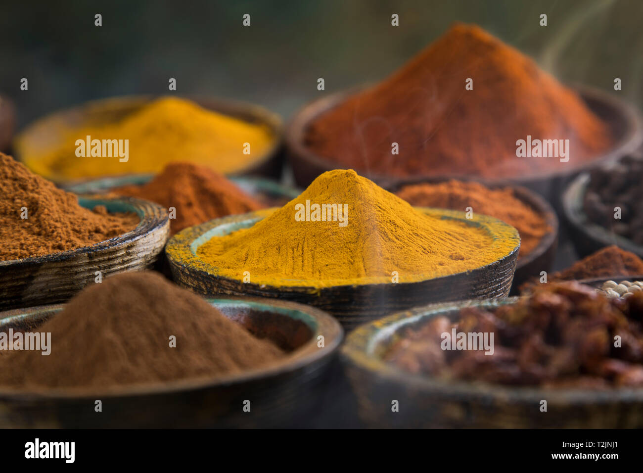 Smoke background , Spice Still Life Stock Photo - Alamy