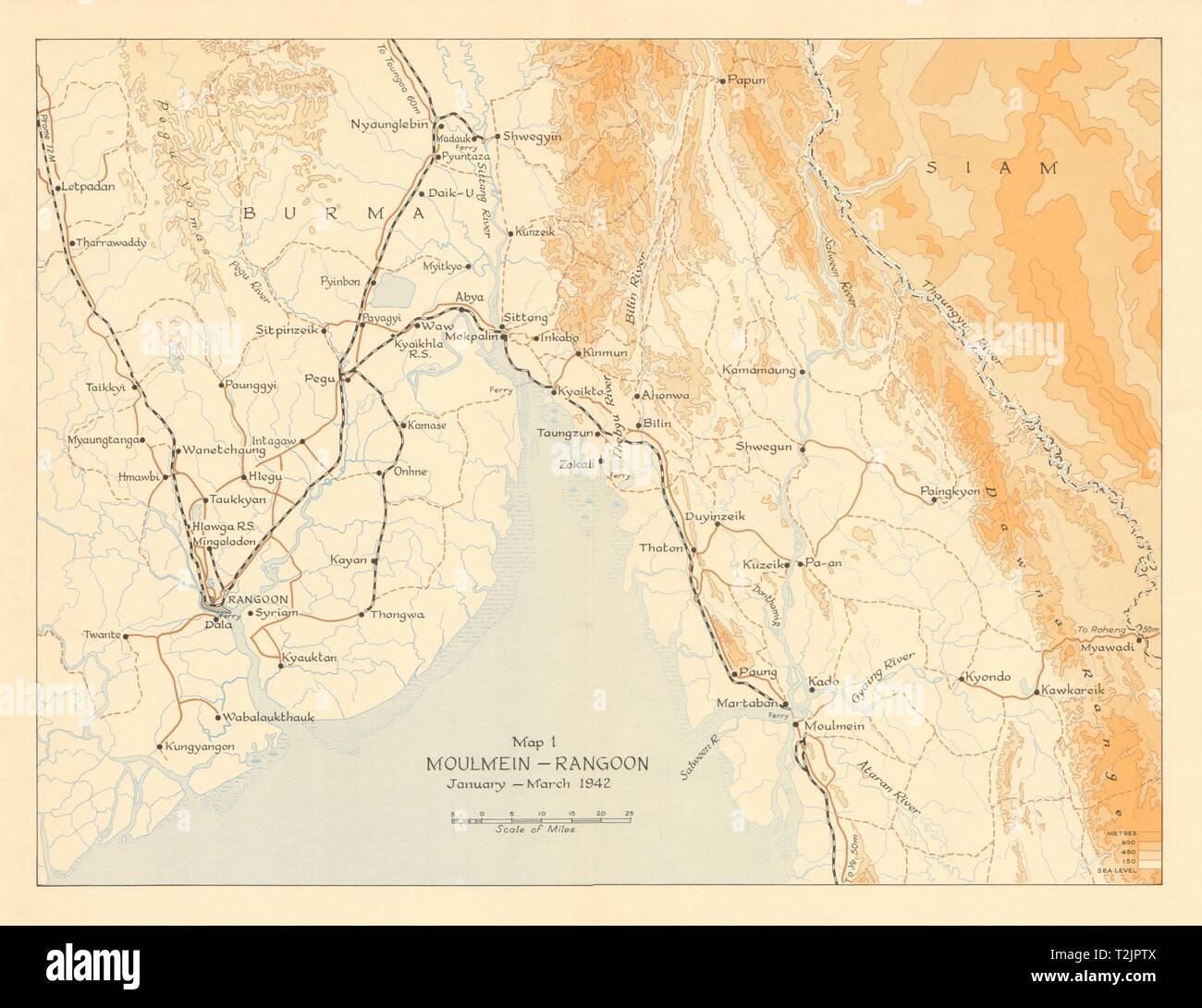 Moulmein-Rangoon, January-March 1942. Burma Campaign. World War 2 1961 ...