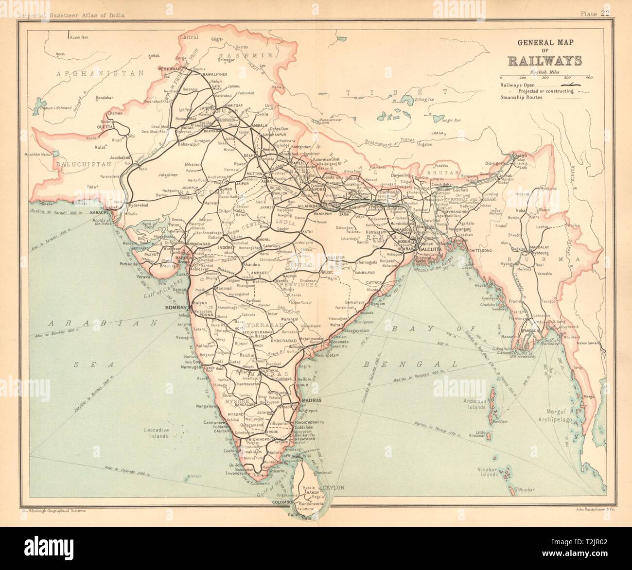 Indian Railway Map