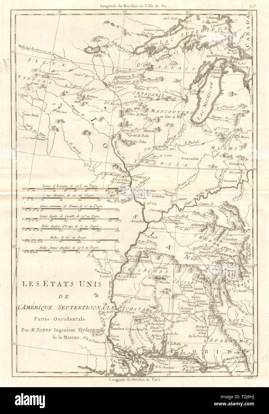 Map of usa 1790 hi-res stock photography and images - Alamy