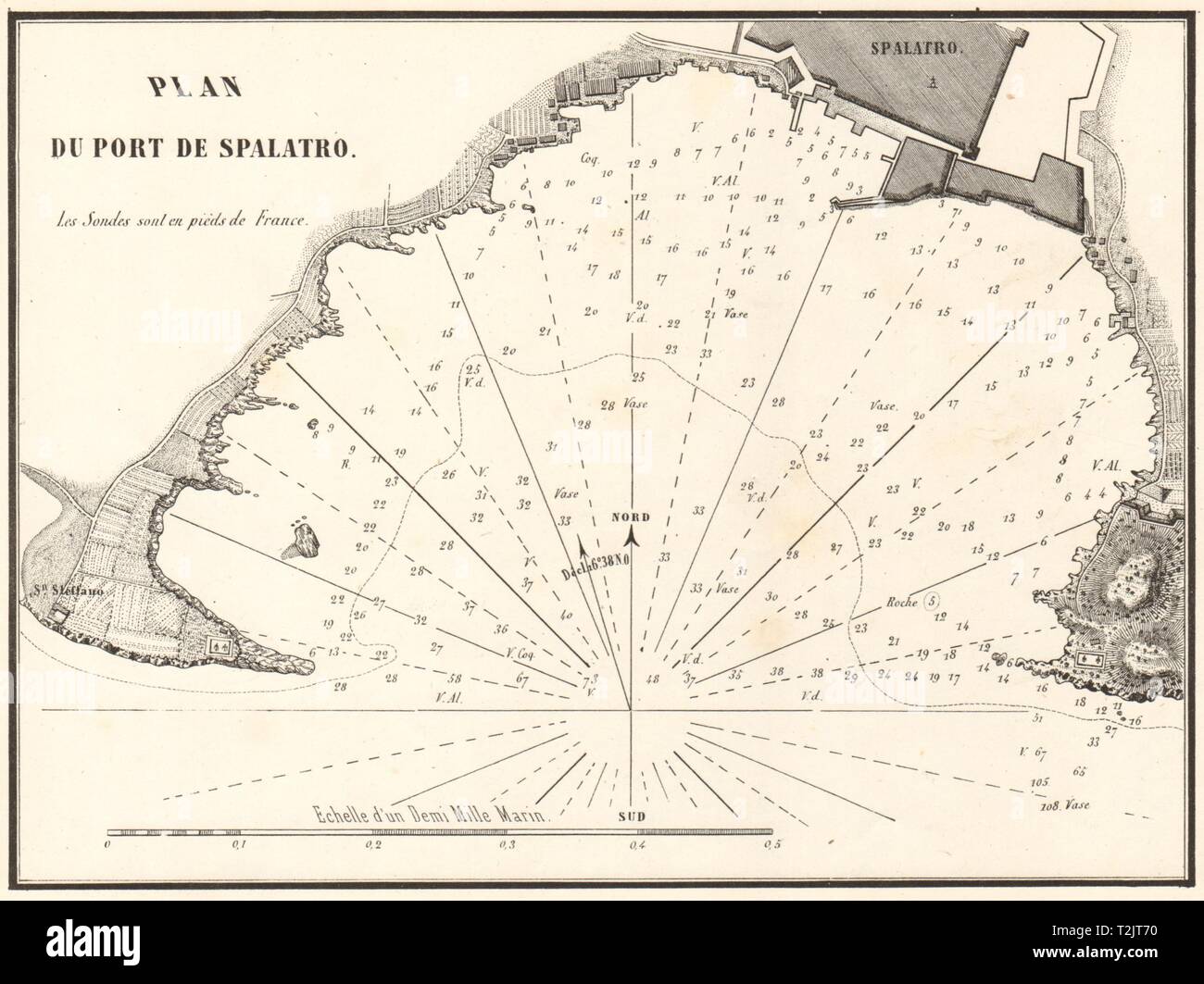 Map of split hi-res stock photography and images - Alamy