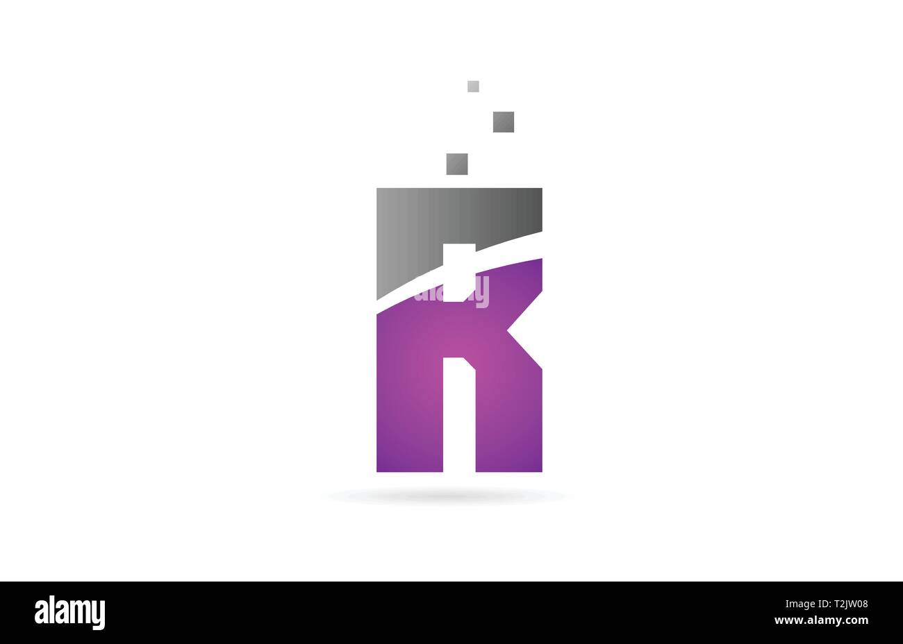 pink grey alphabet letter R logo design suitable for a company or ...