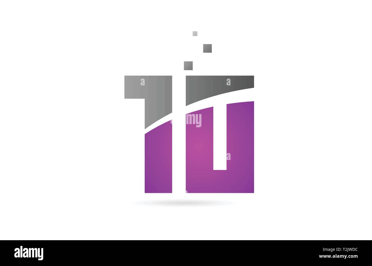 pink grey number 10 logo design suitable for a company or business ...