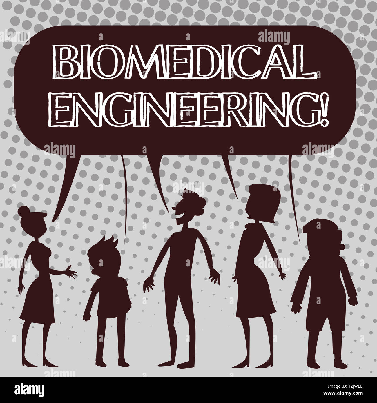 Handwriting text Biomedical Engineering. Conceptual photo advances ...