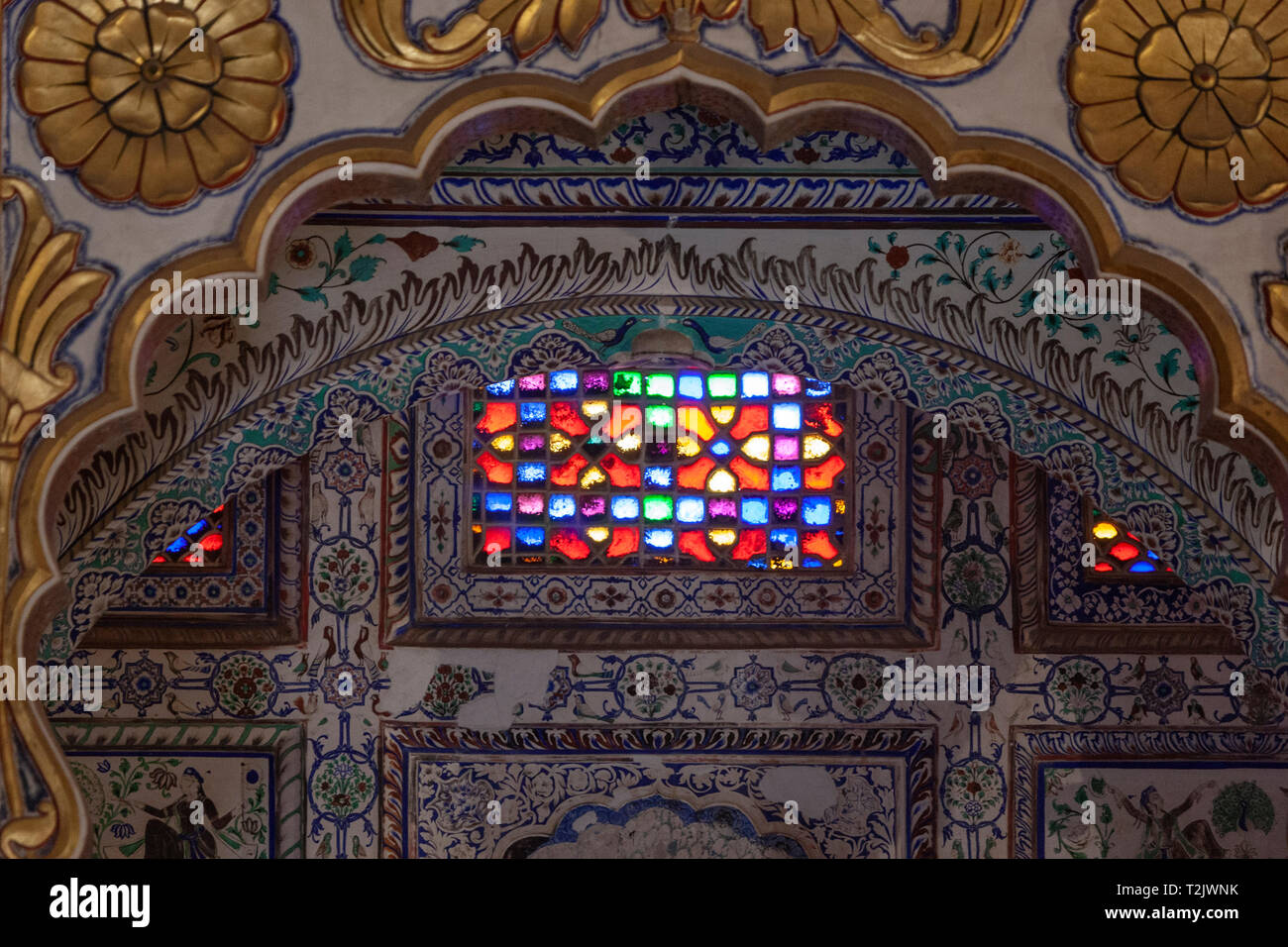 Phool Mahal, Mehrangarh, Mehran Fort, Jodhpur, Rajasthan, India Stock ...