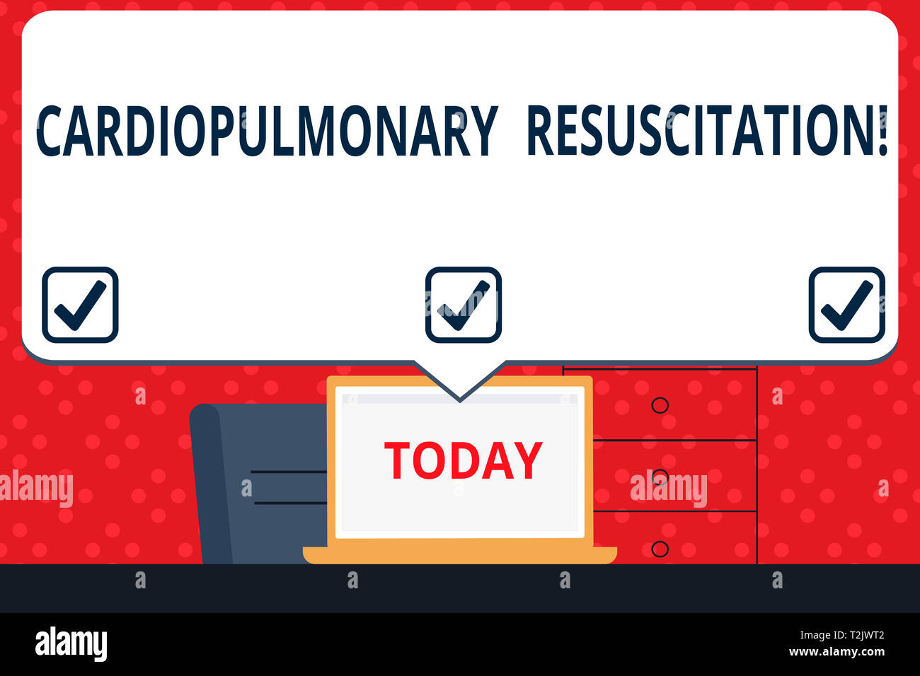 Handwriting text Cardiopulmonary Resuscitation. Conceptual photo ...