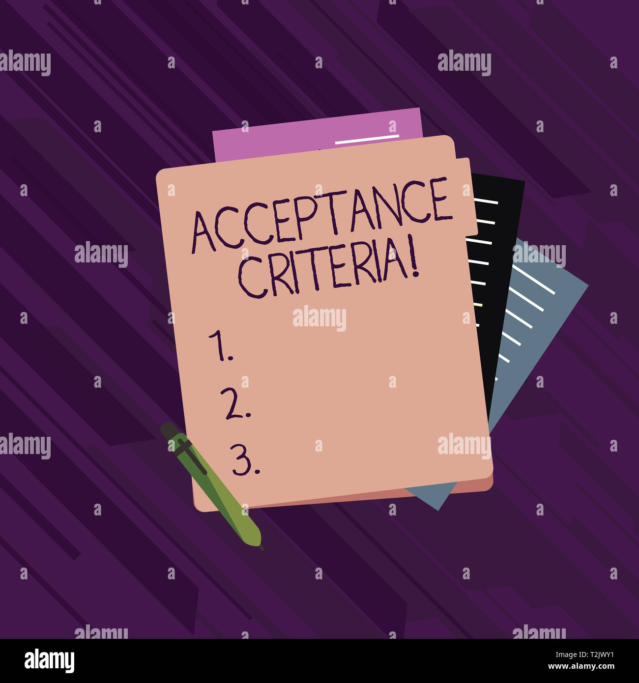 Acceptance criteria text hi-res stock photography and images - Alamy