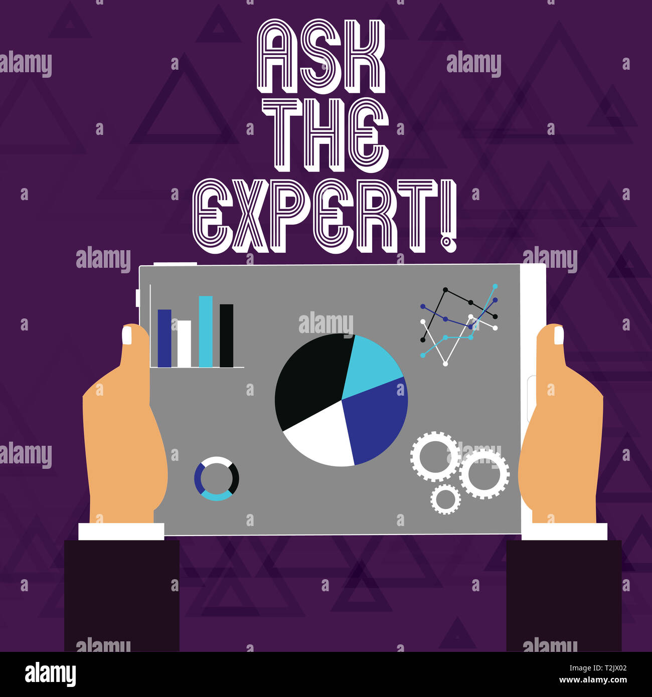 Handwriting text Ask The Expert. Conceptual photo demonstrating with ...