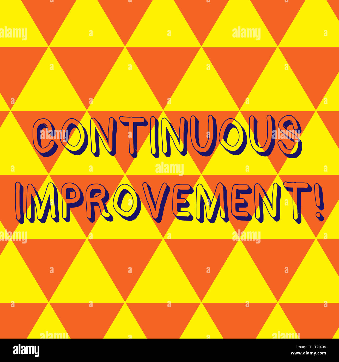 Writing note showing Continuous Improvement. Business concept for ...