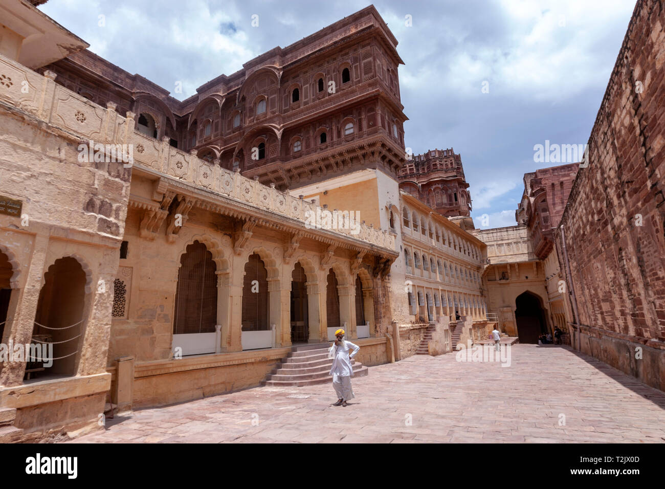 Mehrangarh, Mehran Fort, Jodhpur, Rajasthan, India Stock Photo - Alamy