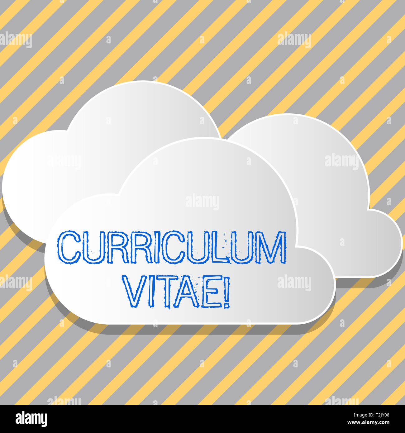 Conceptual hand writing showing Curriculum Vitae. Concept meaning brief ...