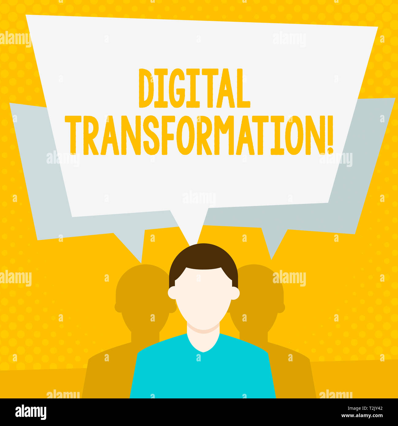Conceptual hand writing showing Digital Transformation. Concept meaning ...