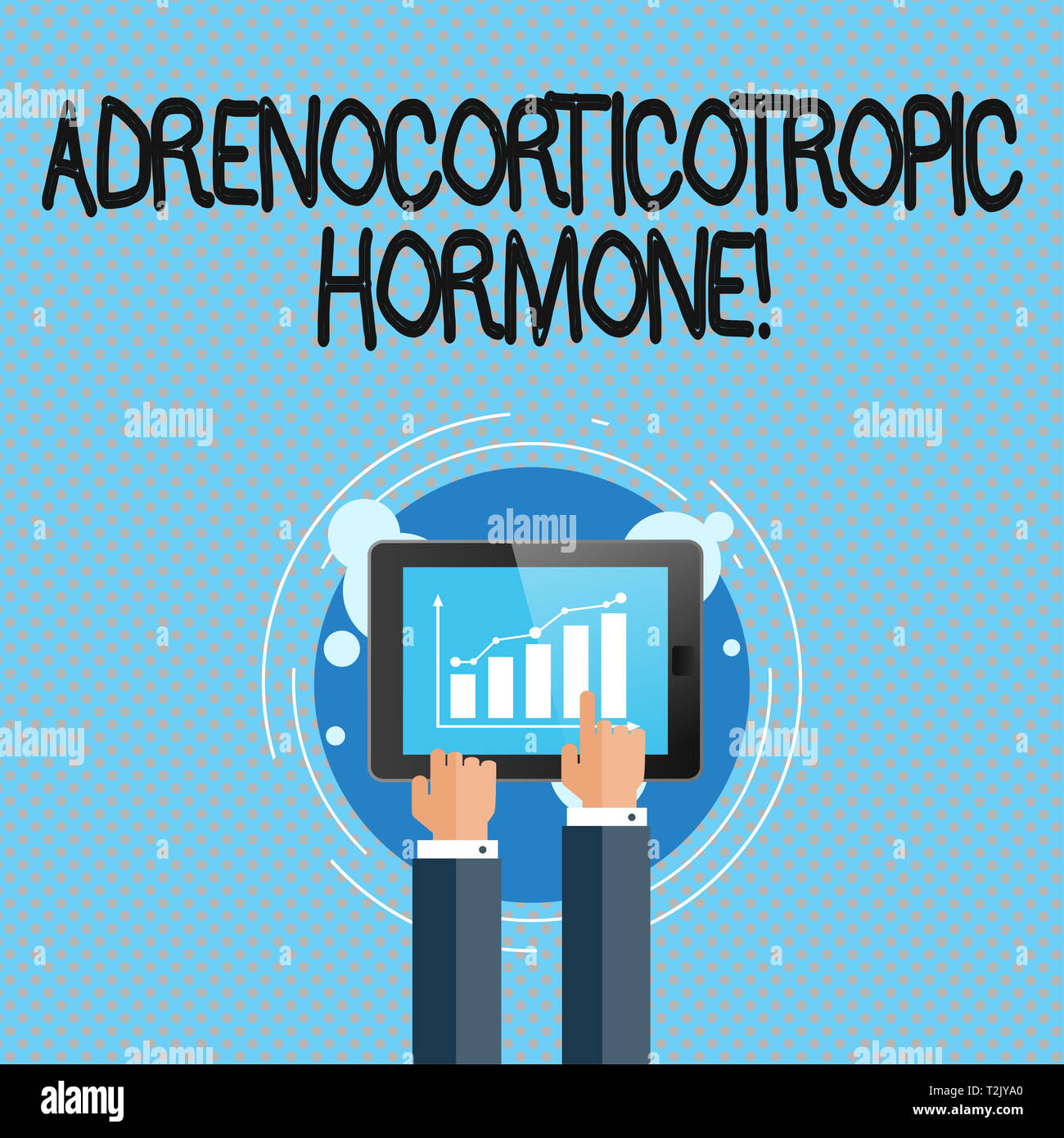 Conceptual hand writing showing Adrenocorticotropic Hormone. Concept ...