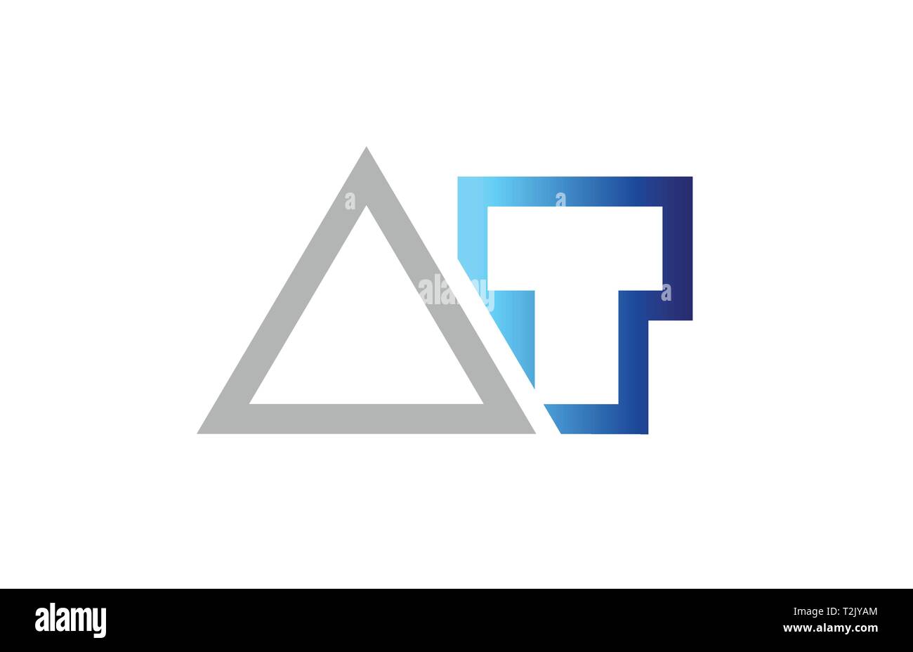 T design Stock Vector Images - Alamy