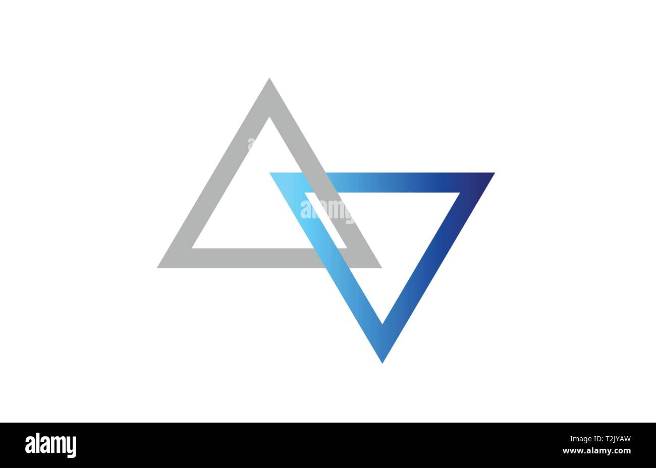 blue grey alphabet letter logo combination av a v design suitable for a ...