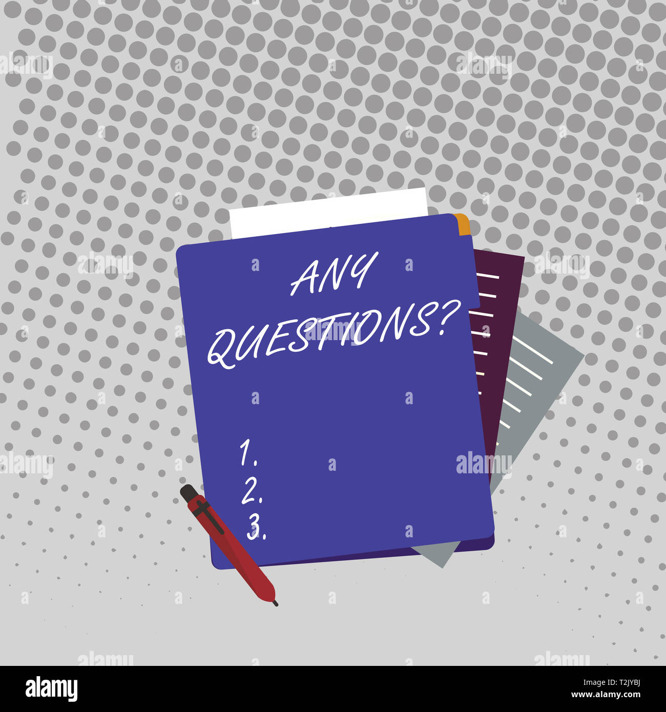 Handwriting Text Any Questions Question Conceptual Photo You Say Write