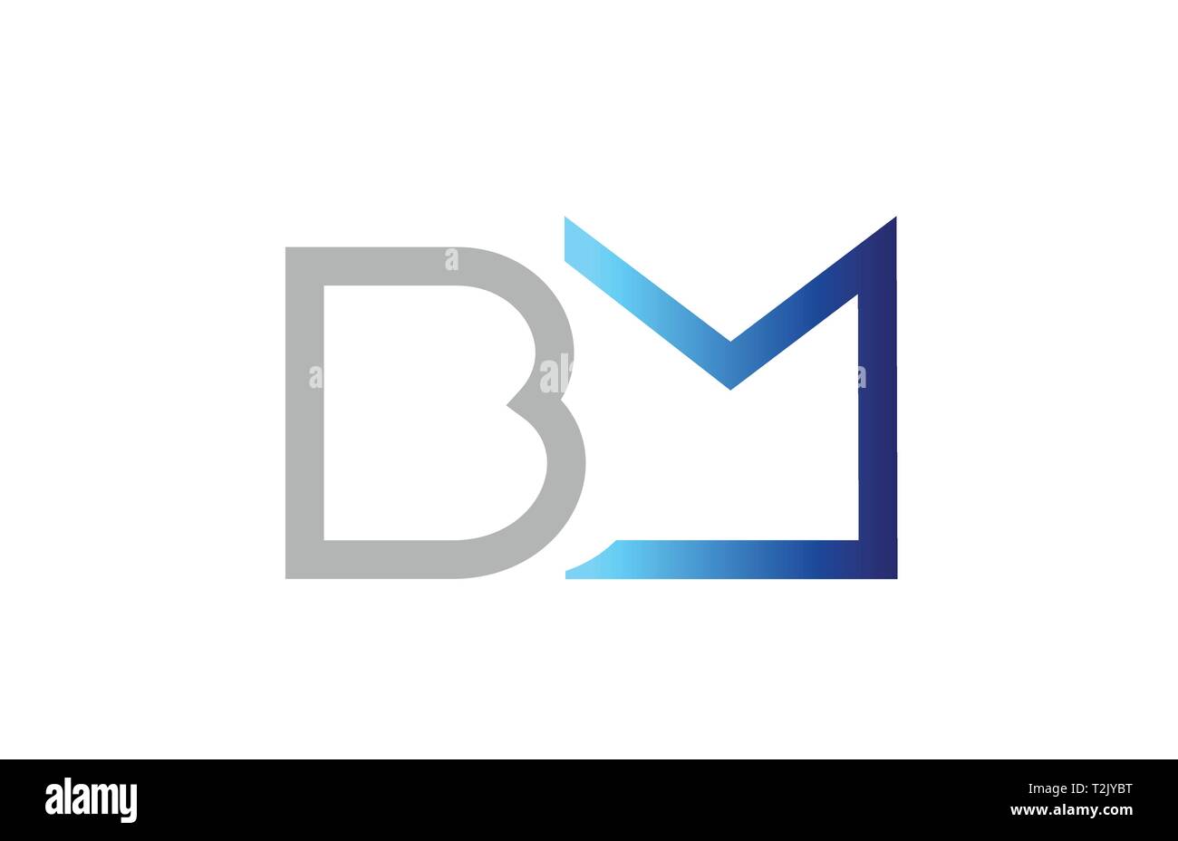 M design Stock Vector Images - Alamy