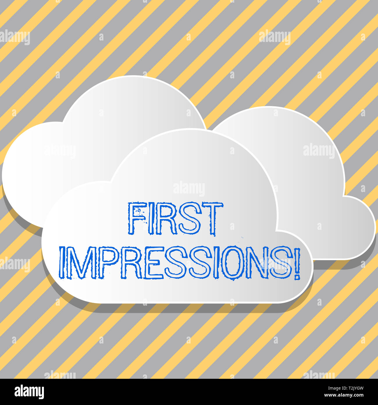 Conceptual hand writing showing First Impressions. Concept meaning idea ...