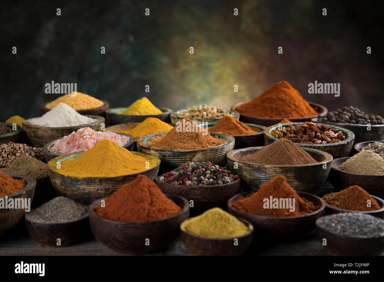Smoke background , Spice Still Life Stock Photo - Alamy