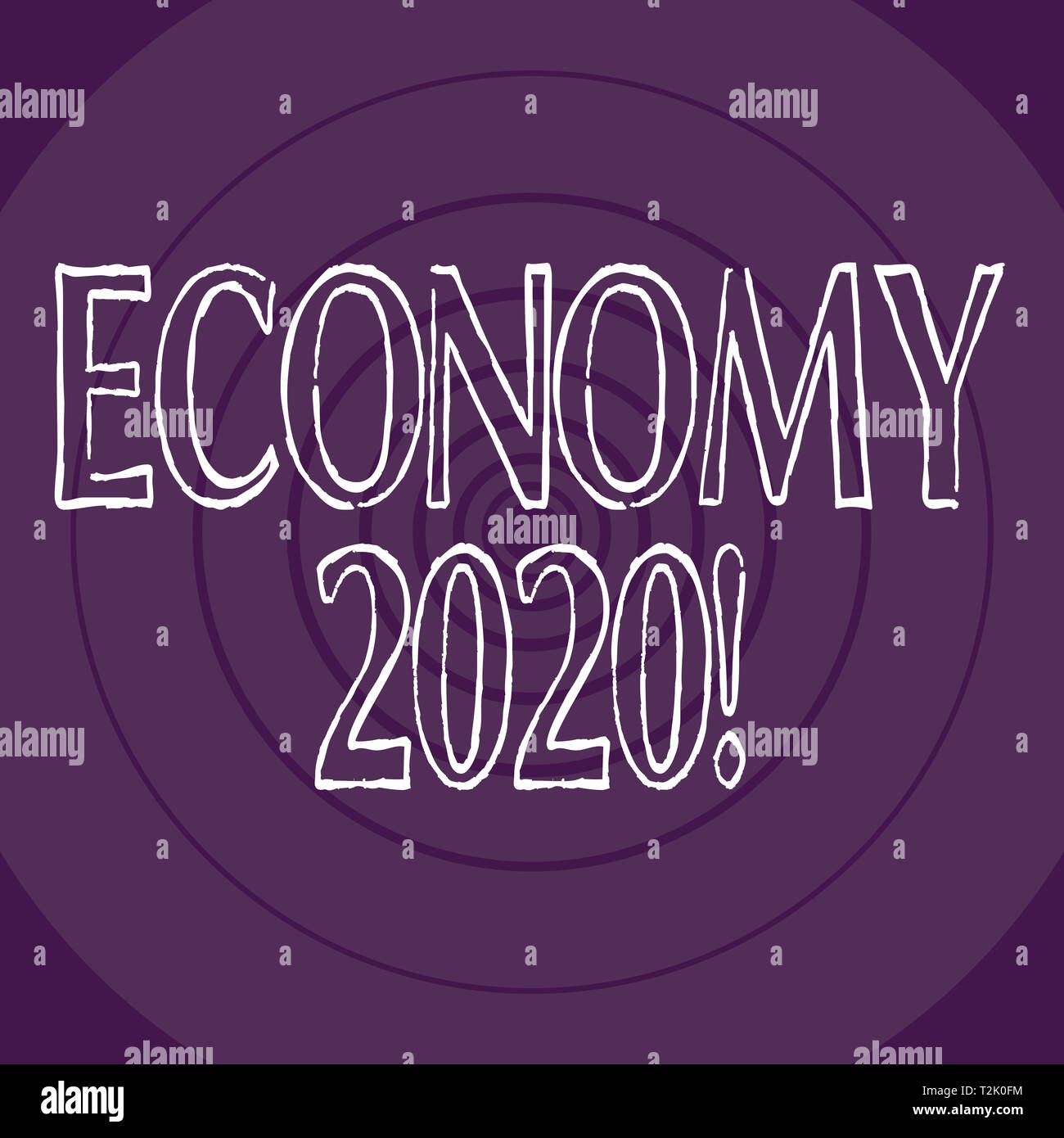 Word writing text Economy 2020. Business photo showcasing state of ...
