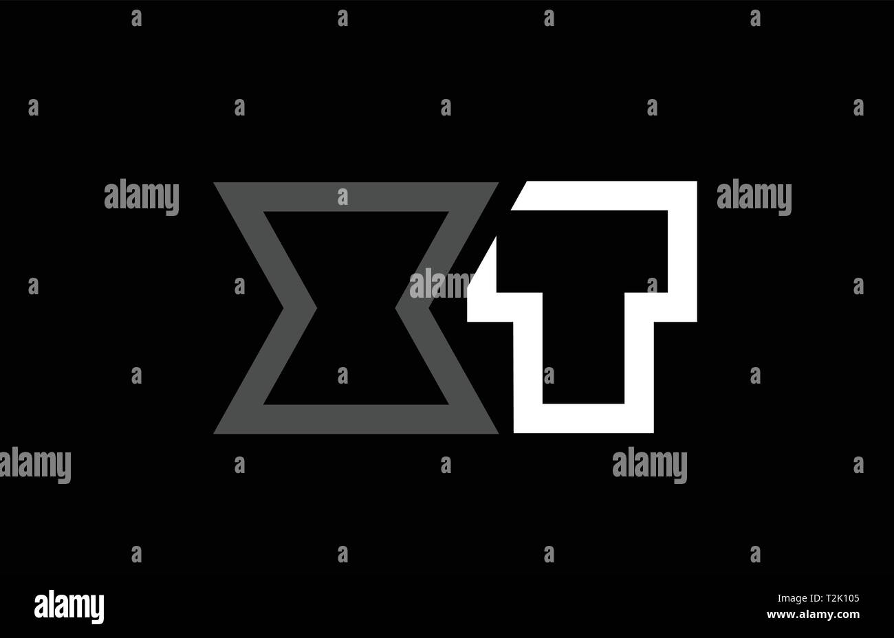 T design Black and White Stock Photos & Images - Alamy