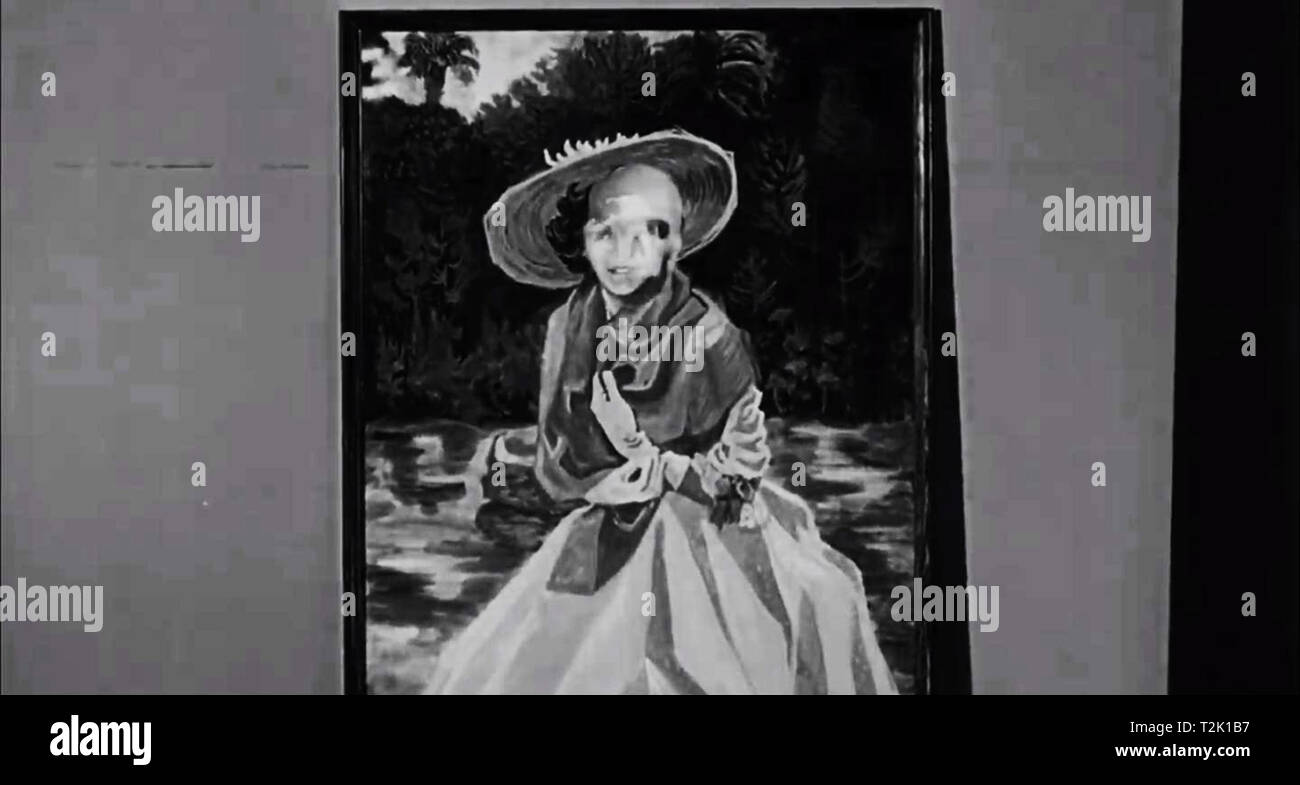 Scary lady painting hi-res stock photography and images - Alamy