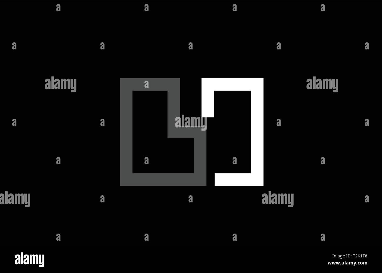 Li logo template design eps hi-res stock photography and images - Alamy