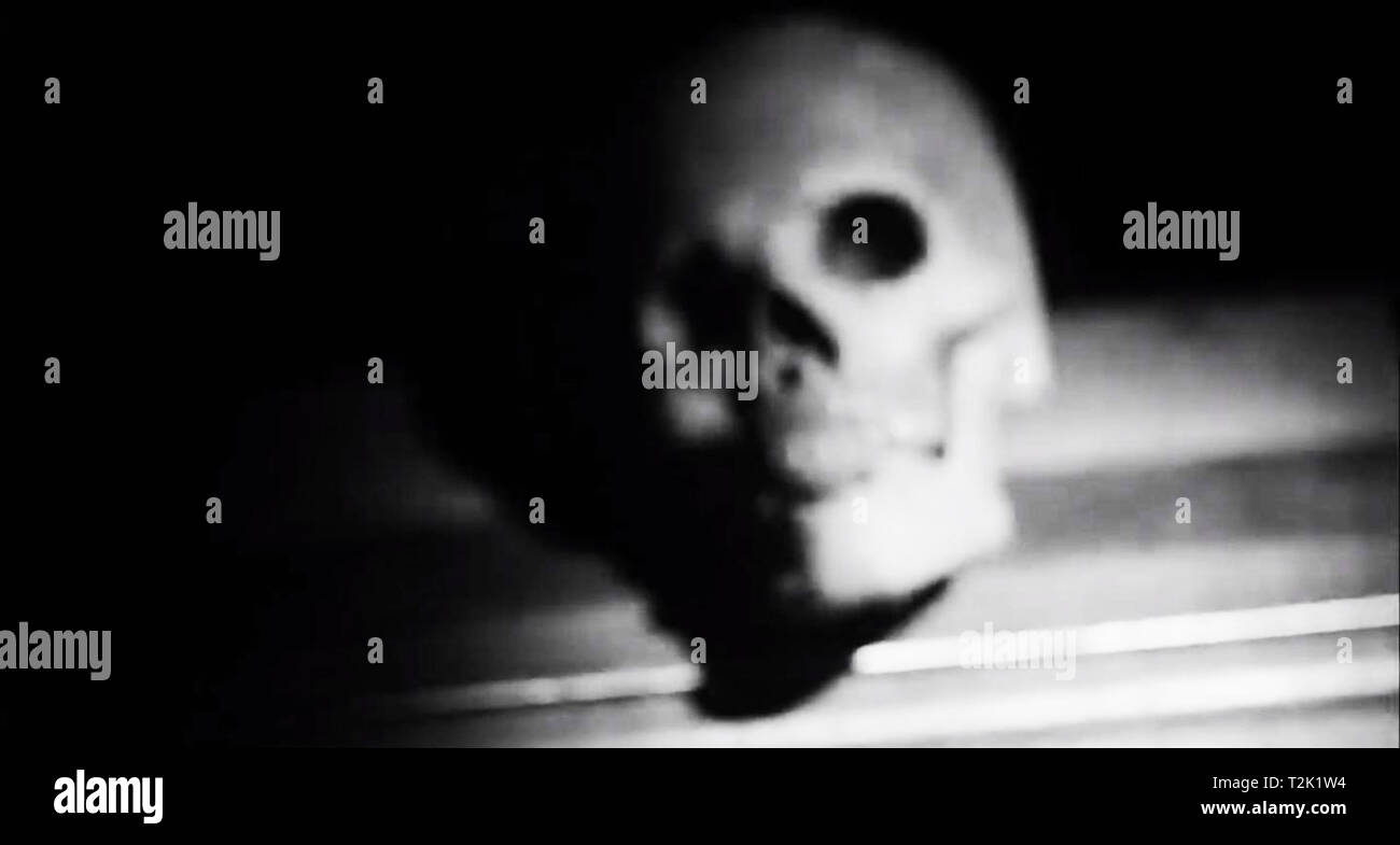 A creepy skull Stock Photo - Alamy