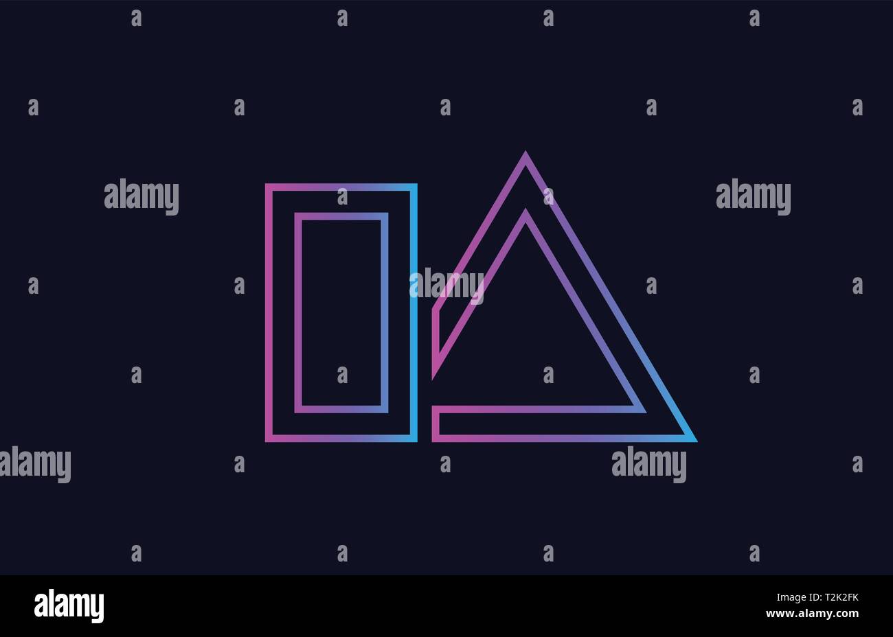 Ia alphabet Stock Vector Images - Alamy