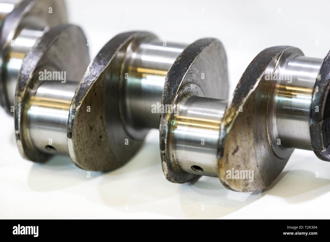 Metal spare parts for cars new shot close-up Stock Photo - Alamy