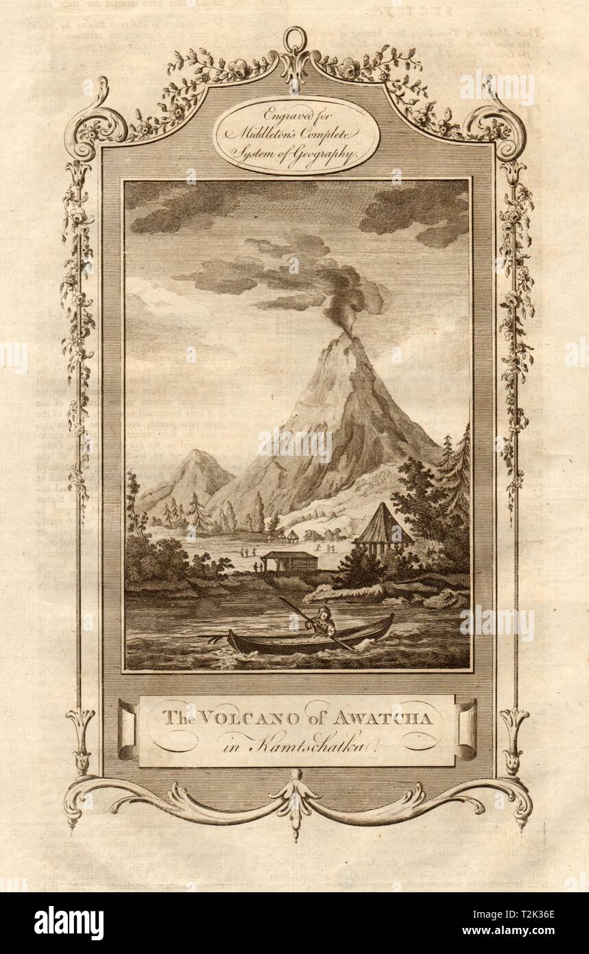 "Volcano of Awatcha in Kamtschatka". Avachinsky / Avacha, Kamchatka ...