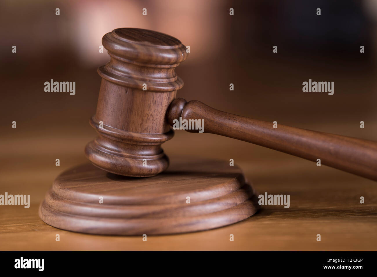 Law theme, mallet of judge, wooden gavel Stock Photo - Alamy