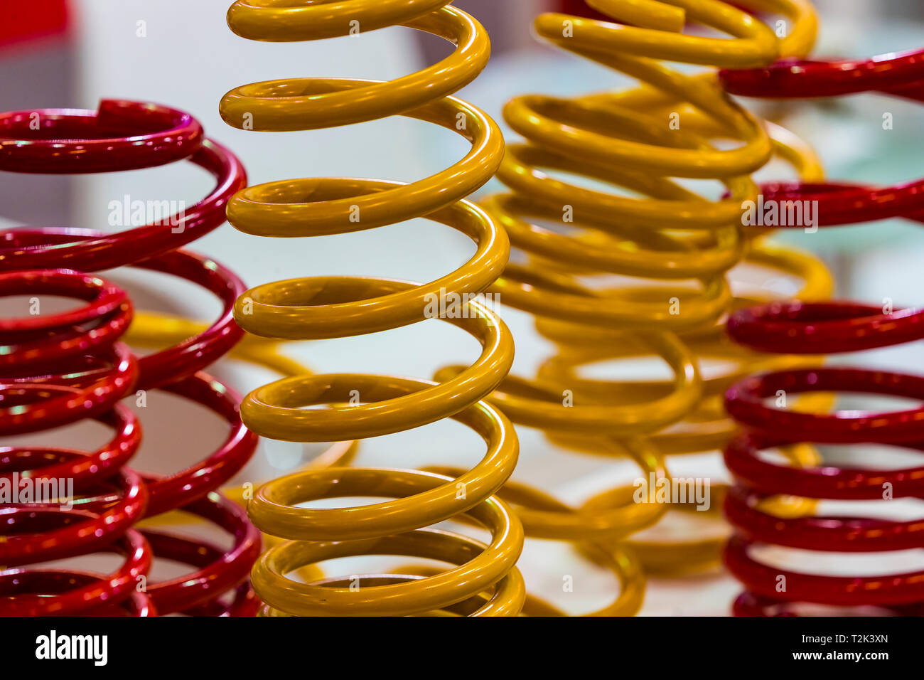 Springs of different sizes hi-res stock photography and images - Alamy