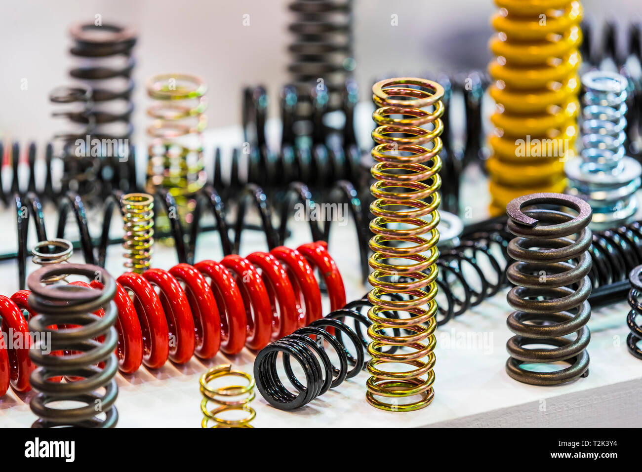 Springs of different sizes hi-res stock photography and images - Alamy