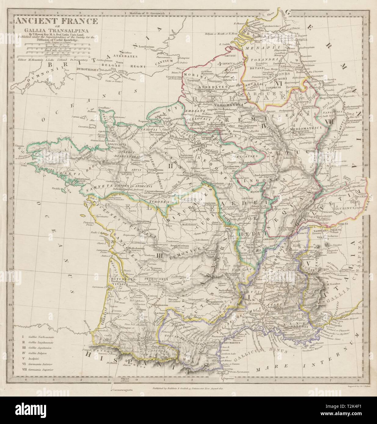 Map of roman roads High Resolution Stock Photography and Images - Alamy