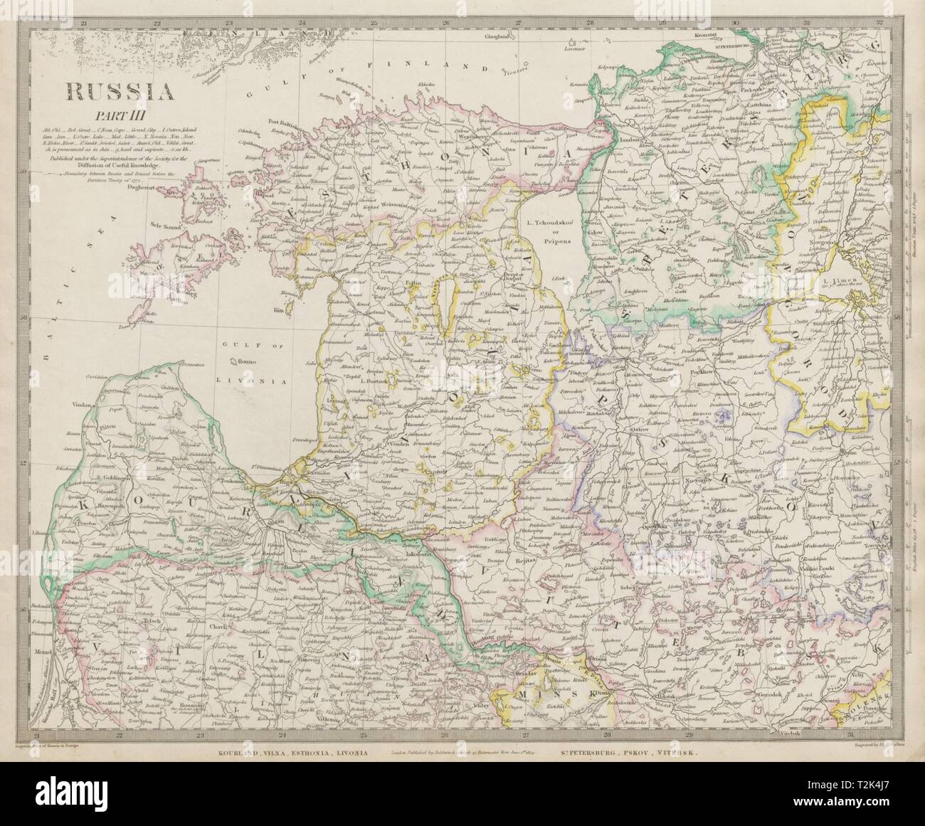 Courland map hi-res stock photography and images - Alamy
