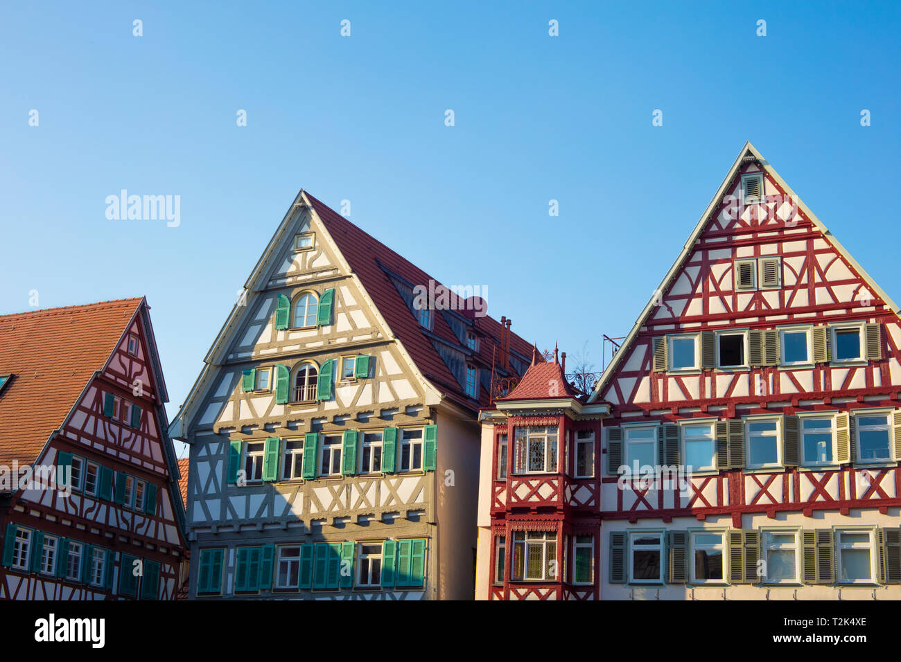 Old german houses hi-res stock photography and images - Alamy