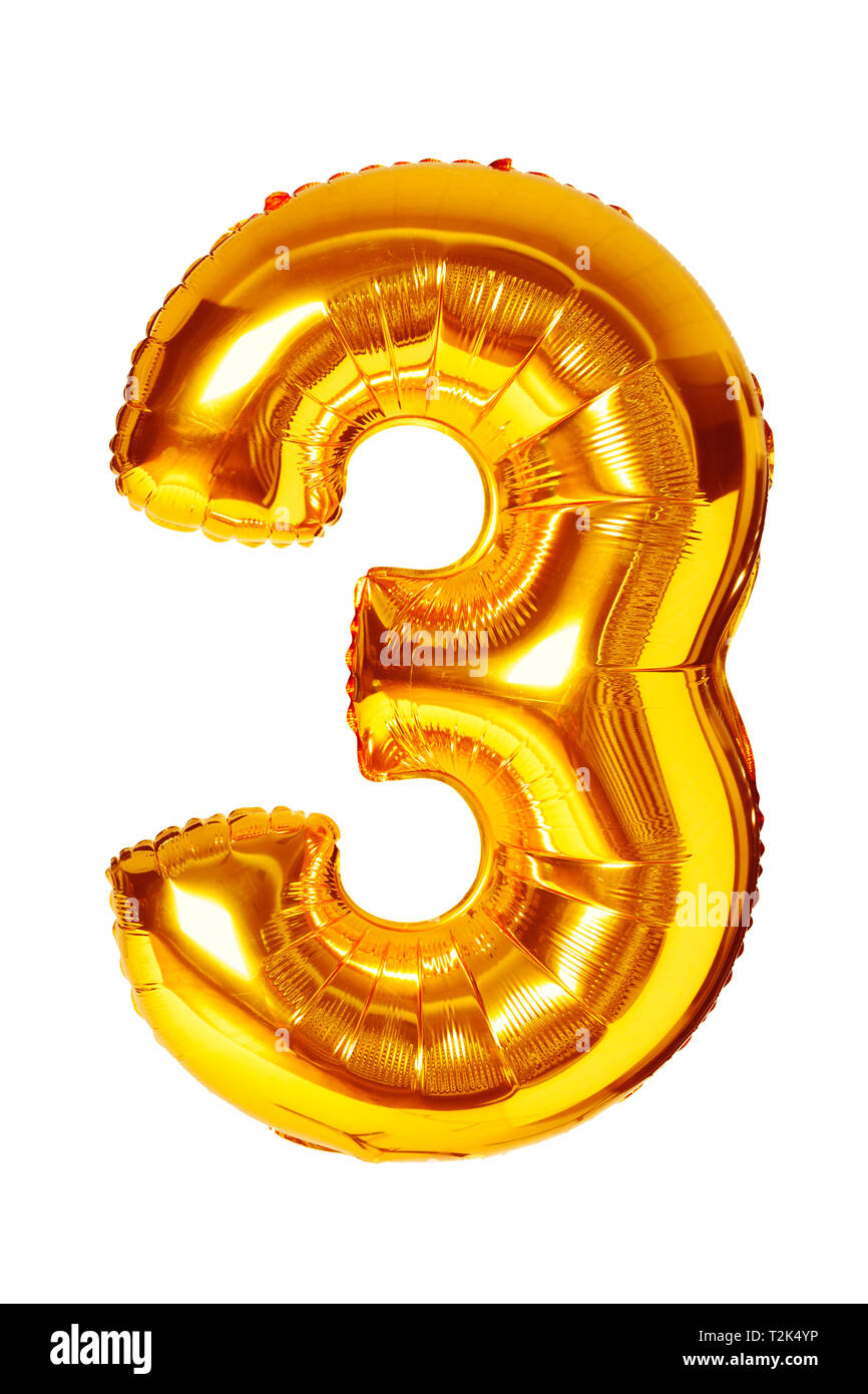 Three metallic balloon on Cut Out Stock Images & Pictures - Alamy