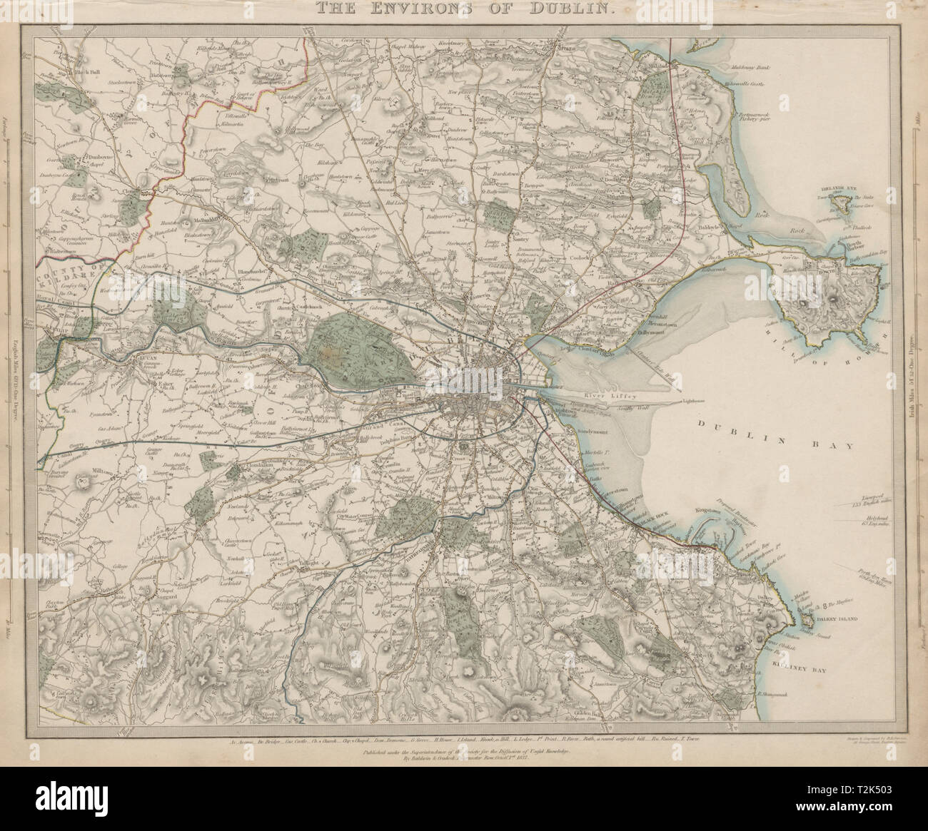 DUBLIN CITY, BAY & environs. Howth Lucan Dun Laoghaire Dalkey. SDUK ...